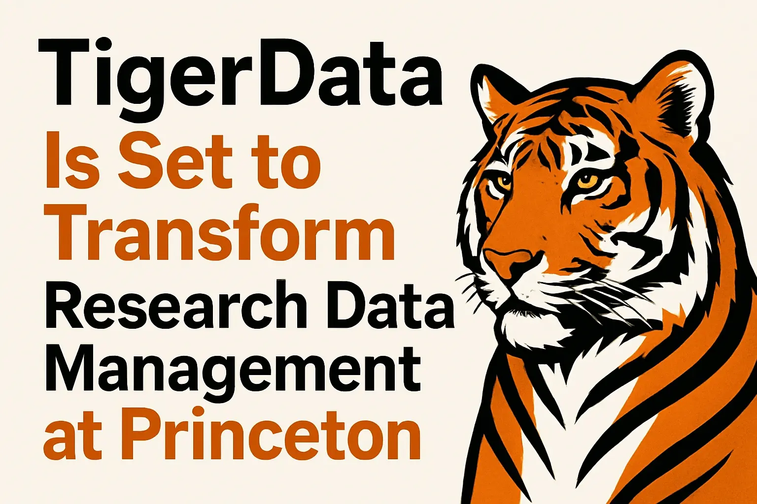 TigerData Is Set to Transform Research Data Management at Princeton ...