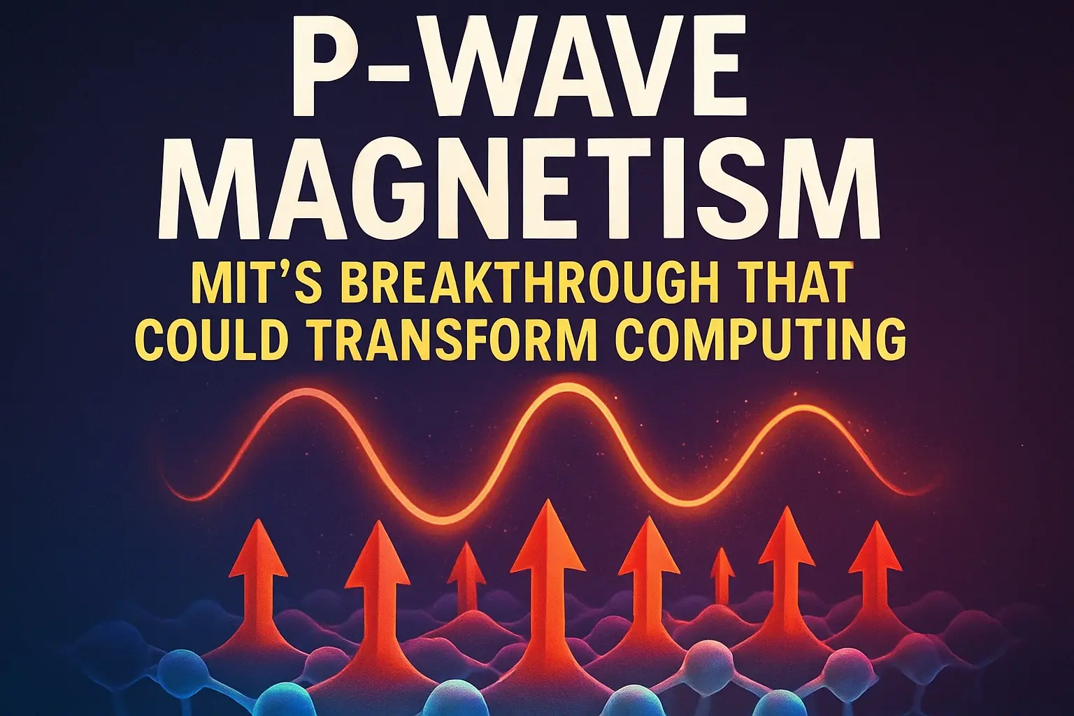 P-Wave Magnetism: MIT's Breakthrough that Could Transform Computing ...