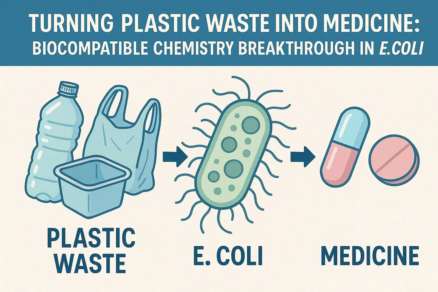 Turning Plastic Waste into Medicine: Biocompatible Chemistry ...