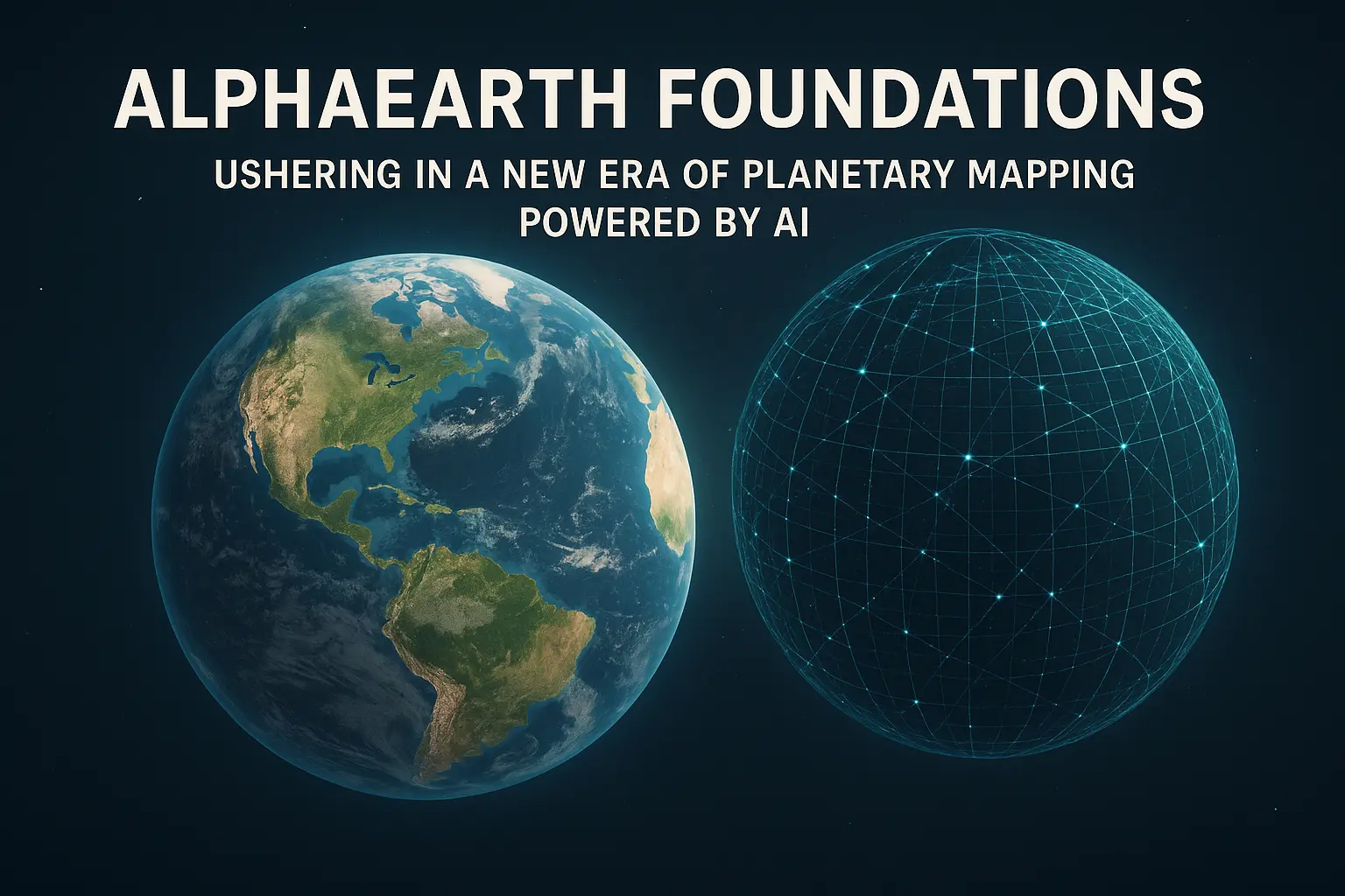 AlphaEarth Foundations: Ushering in a New Era of Planetary Mapping ...