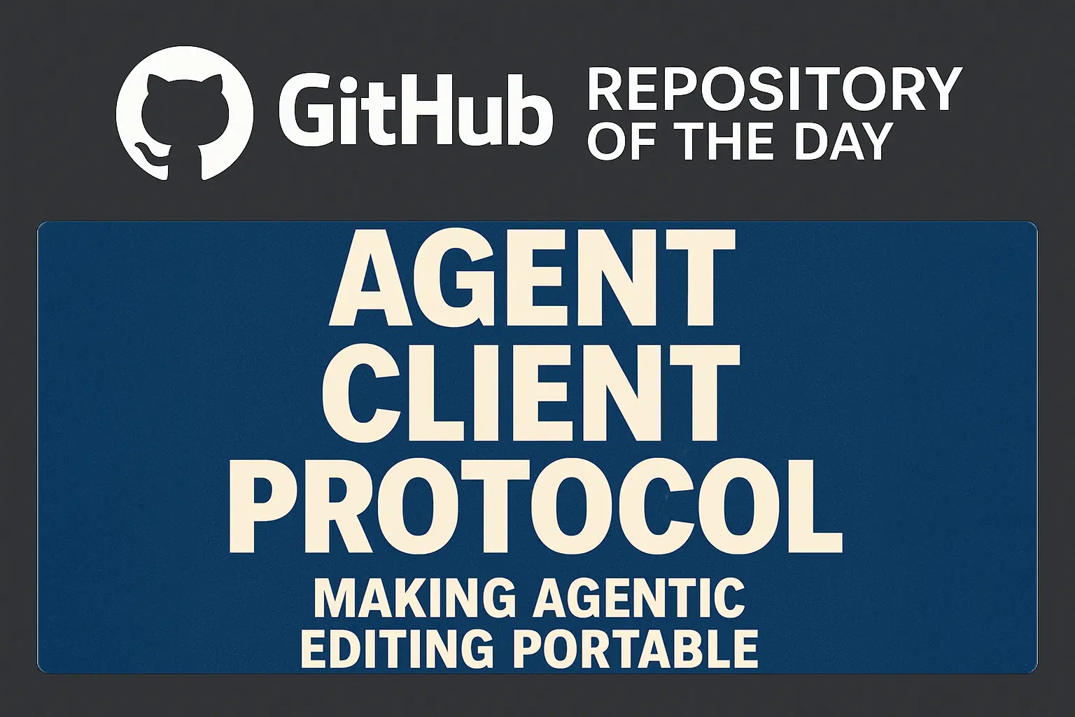 Agent Client Protocol: Making Agentic Editing Portable | Joshua Berkowitz