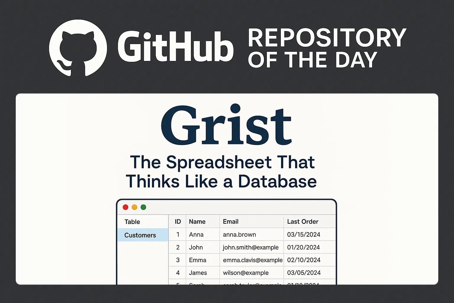 Grist: The Spreadsheet That Thinks Like a Database | Joshua Berkowitz