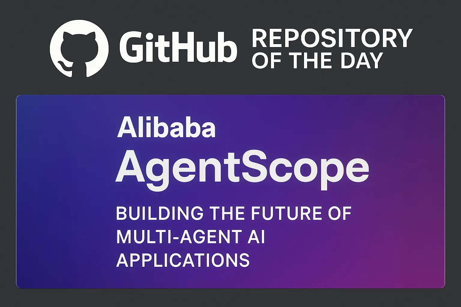 Alibaba's AgentScope: Building the Future of Multi-Agent AI ...