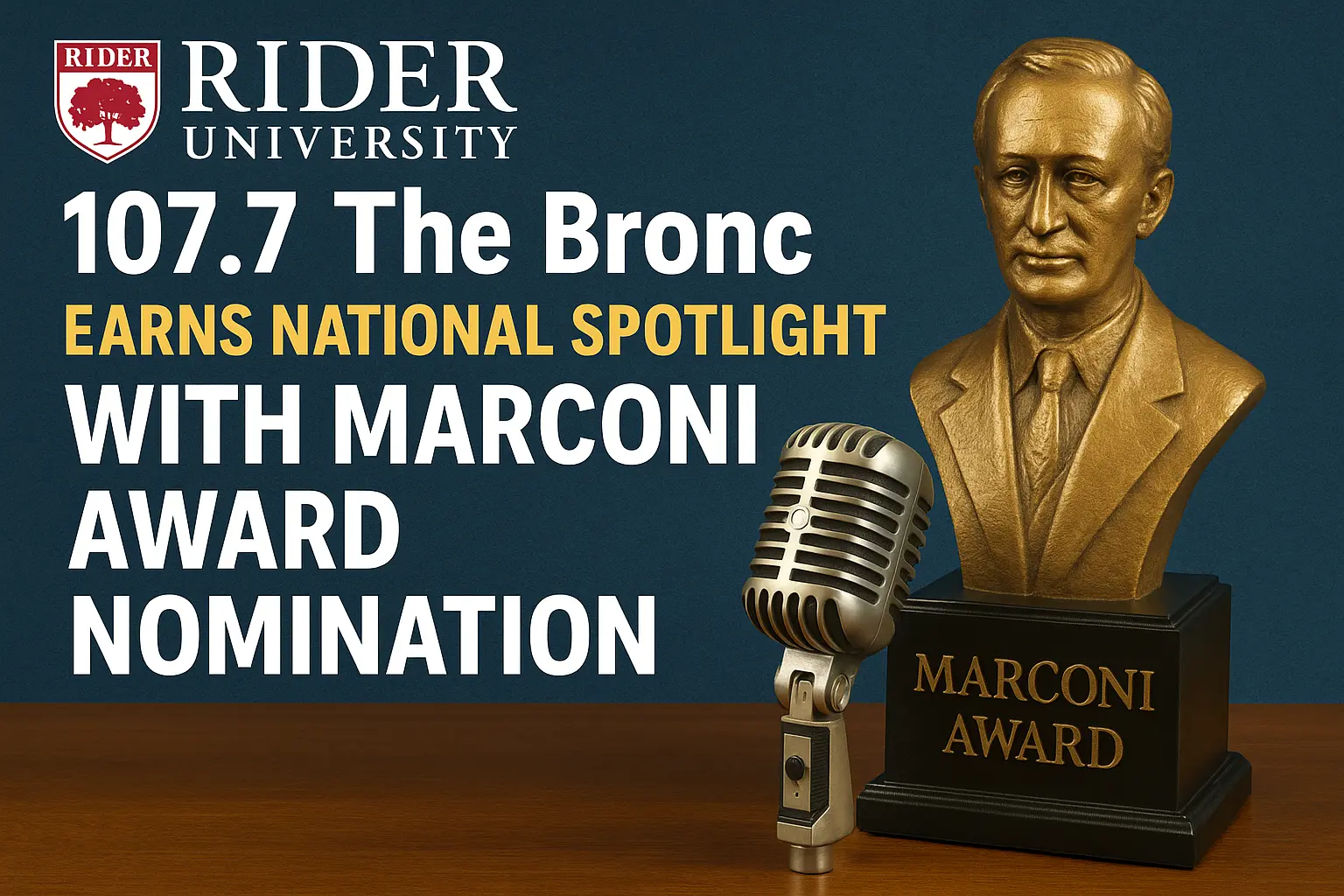 Rider University's 107.7 The Bronc Earns National Spotlight with ...