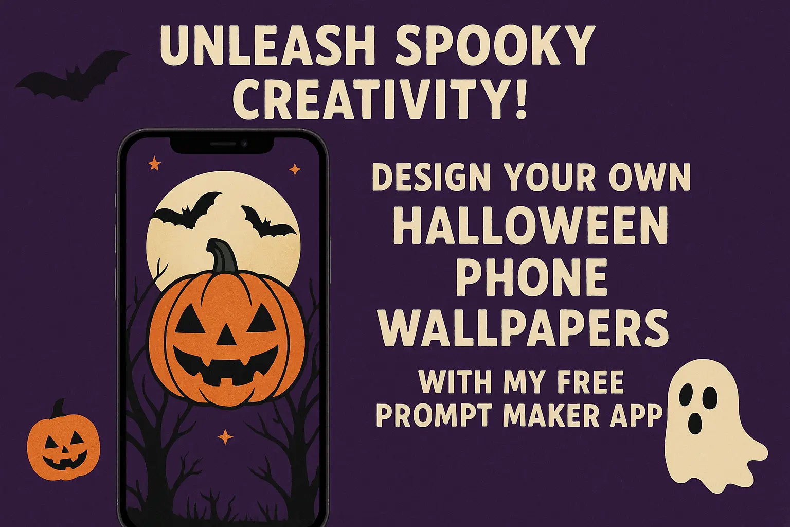 Unleash Spooky Creativity: Design Your Own Halloween Phone Wallpapers ...