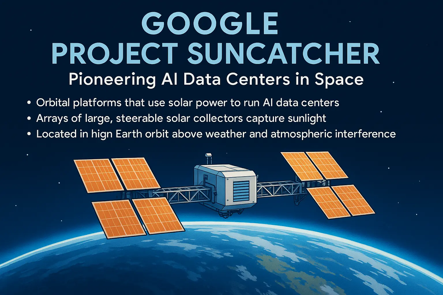 Google’s Project Suncatcher: Pioneering AI Data Centers in Space ...