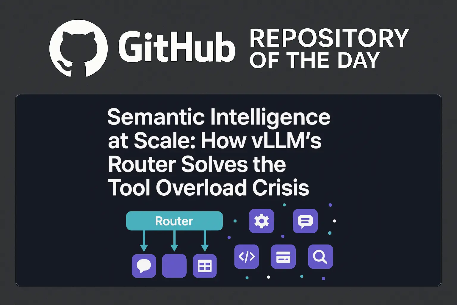 Semantic Tool Intelligence: vLLm Context-Aware Tool Router Solves the ...