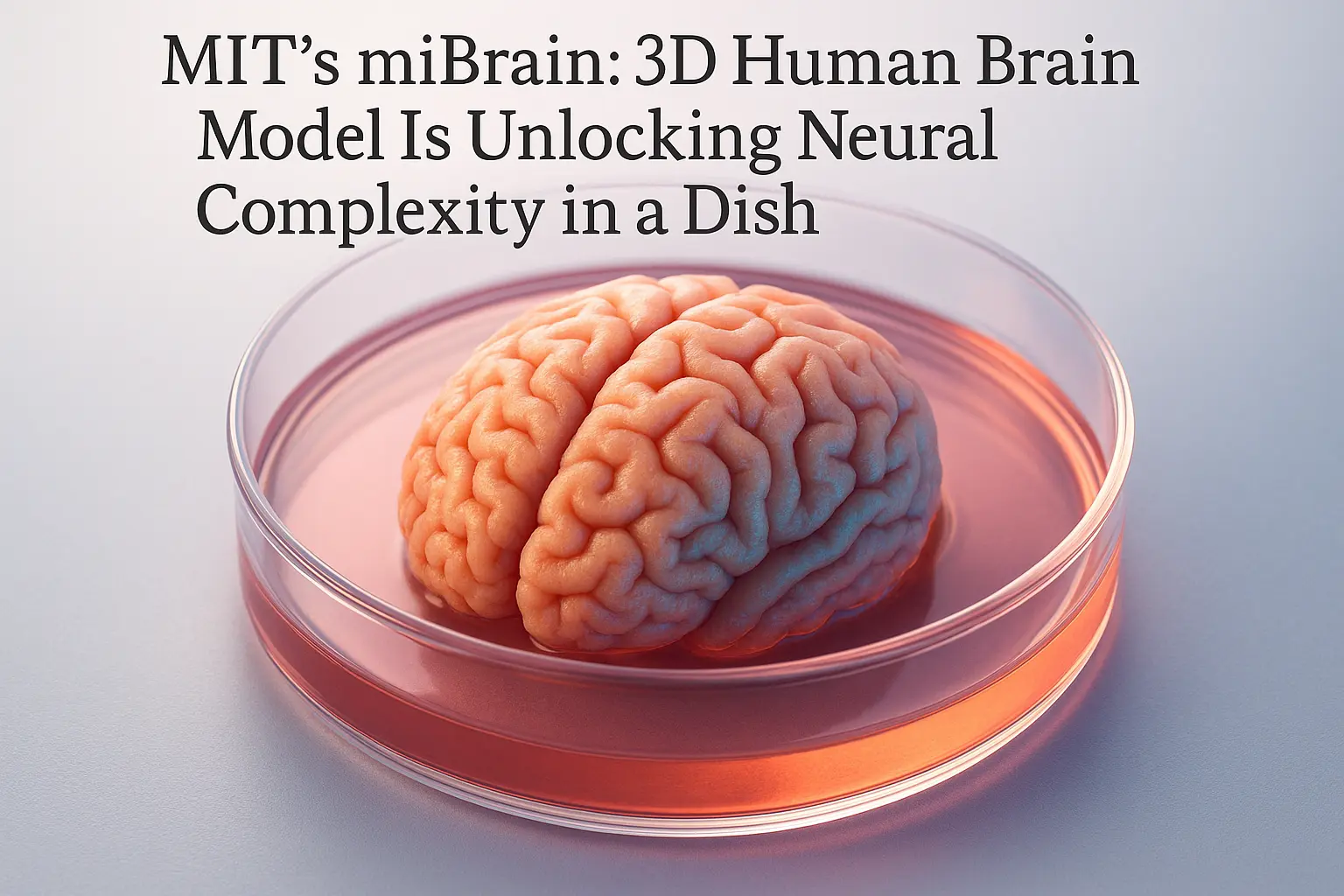 MIT's miBrain 3D Human Brain Model Is Unlocking Neural Complexity in a ...