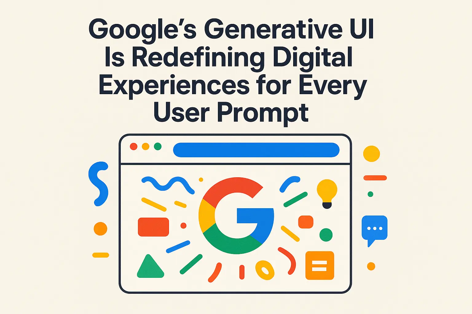 Google's Generative UI Is Redefining Digital Experiences for Every User ...