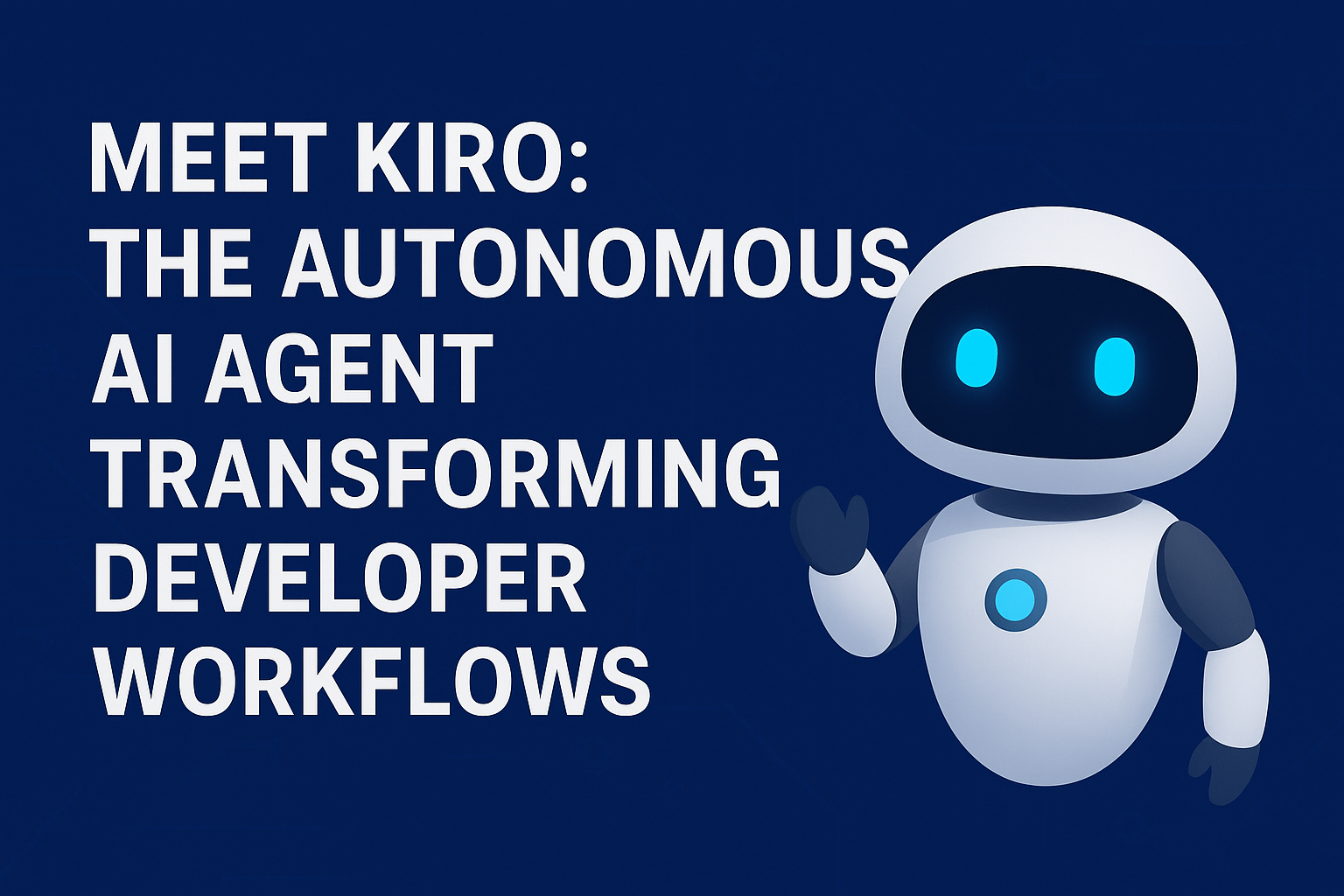 Meet Kiro: The Autonomous AI Agent Transforming Developer Workflows | Joshua Berkowitz