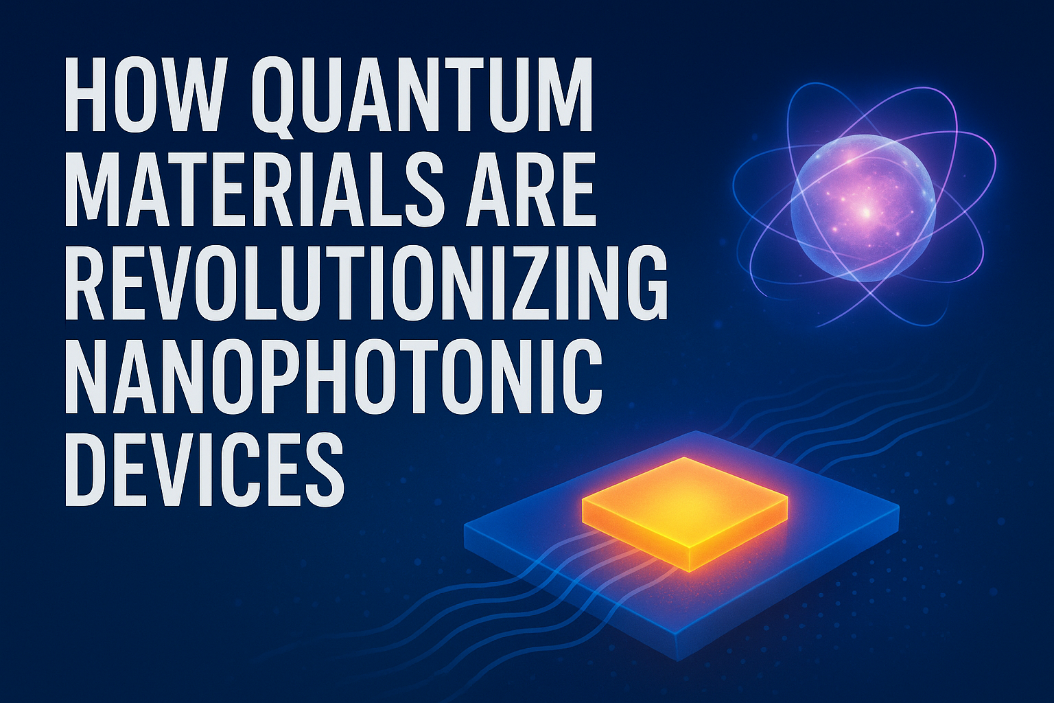 How Quantum Materials Are Revolutionizing Nanophotonic Devices | Joshua ...
